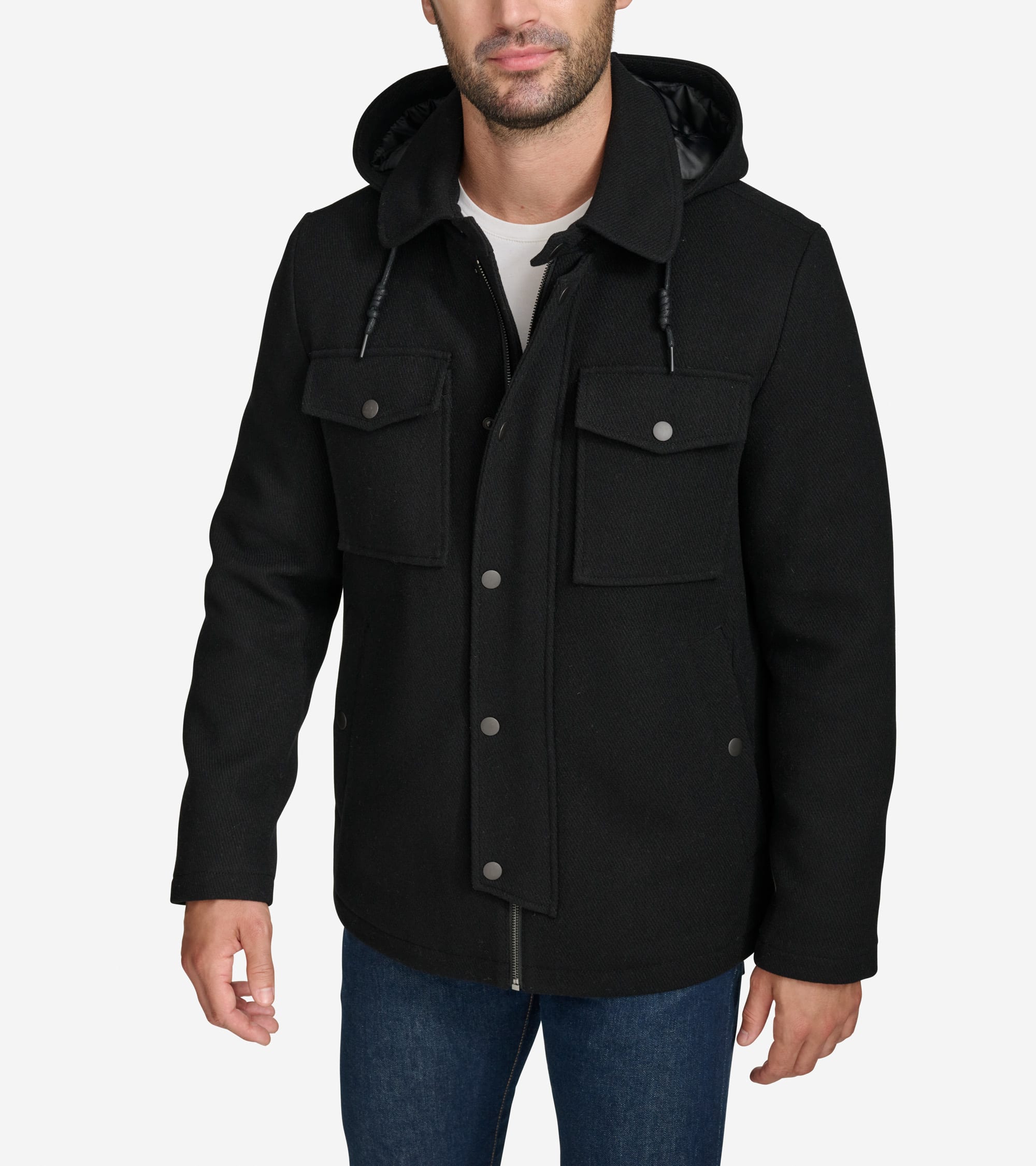 Men's Wool Twill Field Jacket – Cole Haan UK