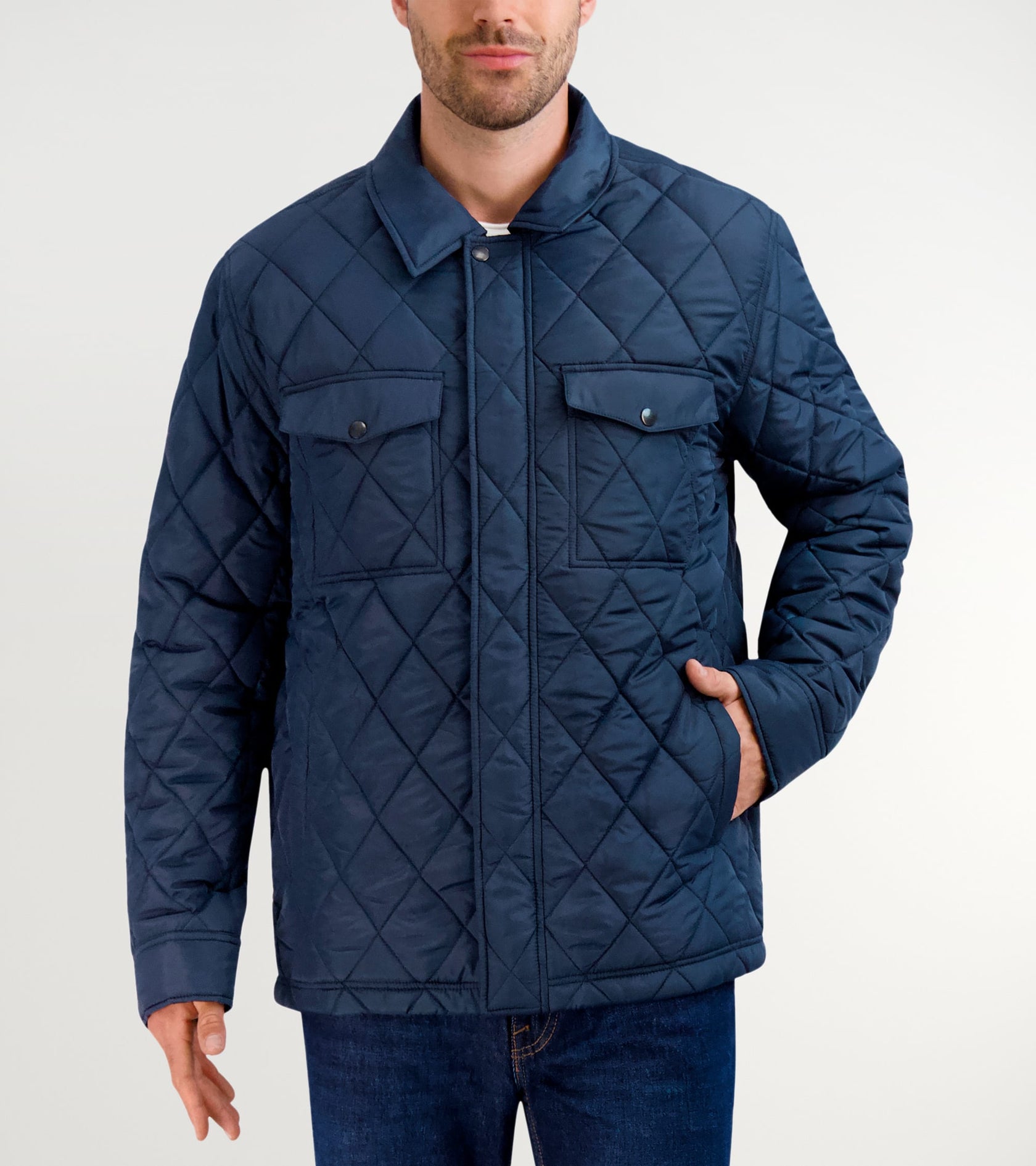 Men's Diamond Quilted Jacket – Cole Haan UK