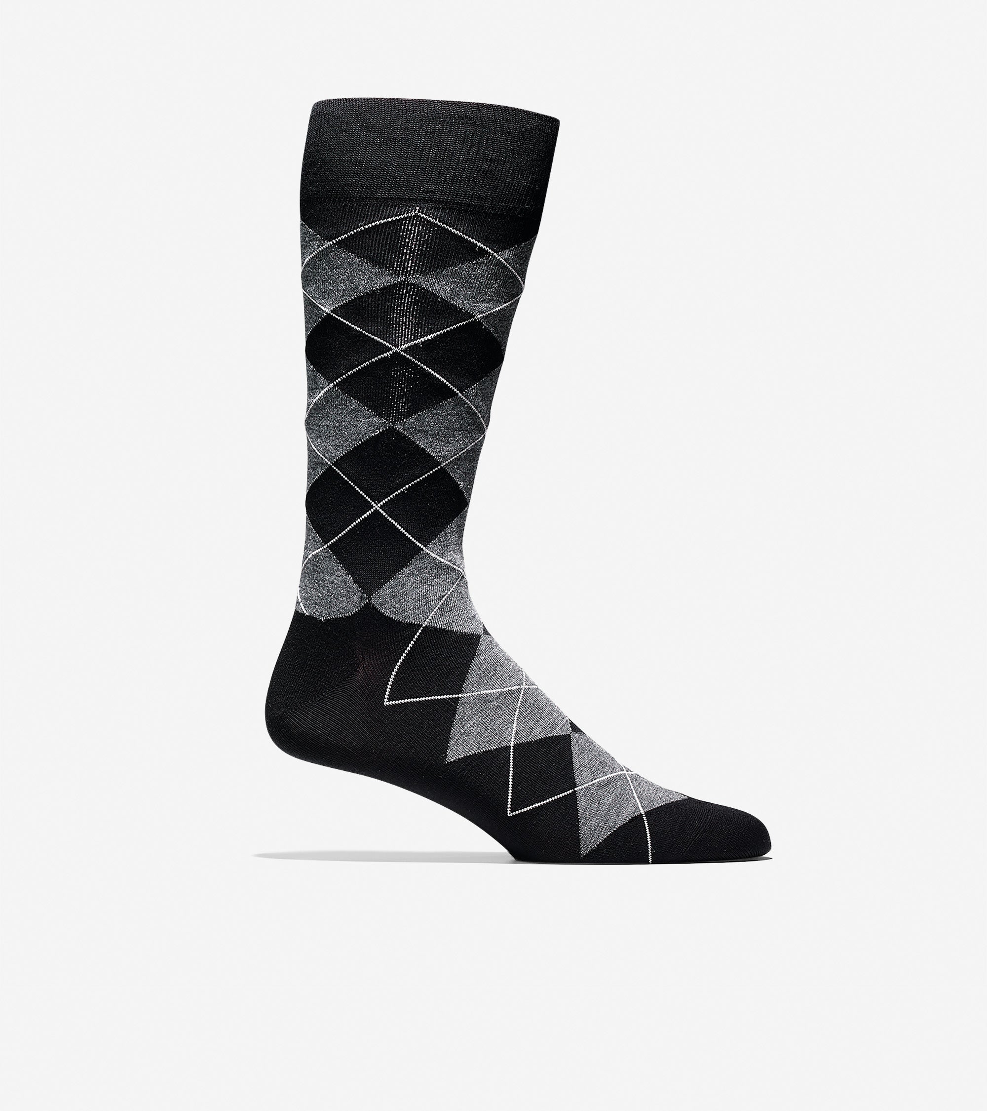 Black and white dress socks store